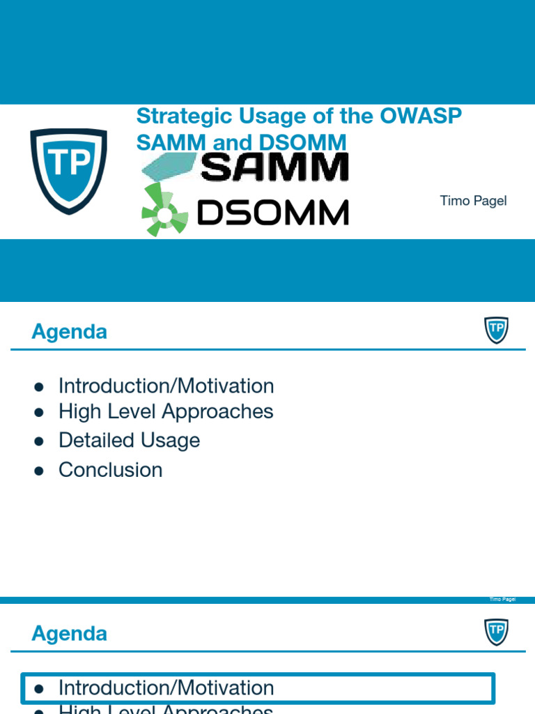 SAMM DevSecOps Maturity Model | PDF | Governance | Regulatory Compliance