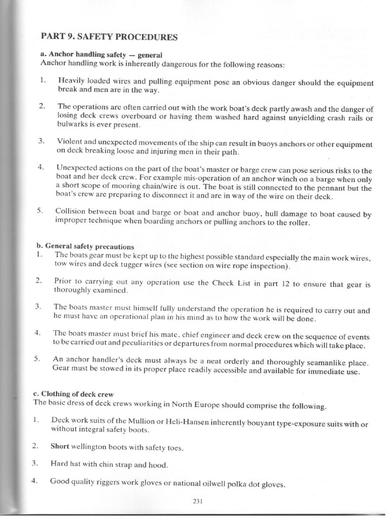 Anchor Handling2 | PDF