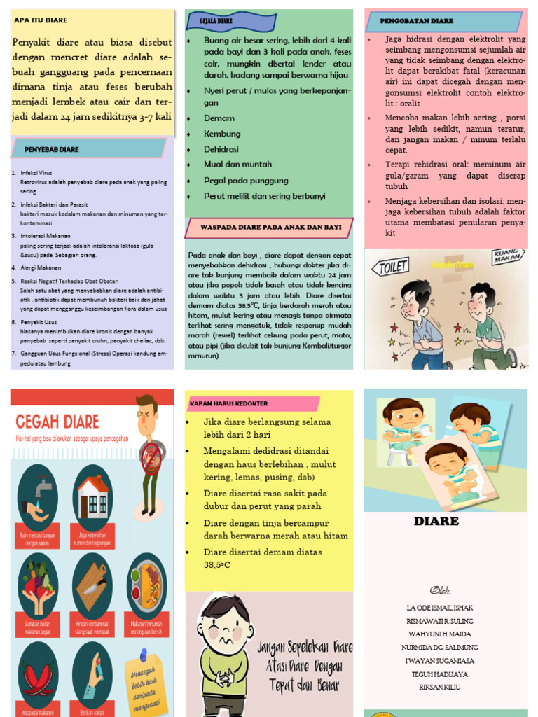 Leaflet - DIARE | PDF | Kesehatan Holistik