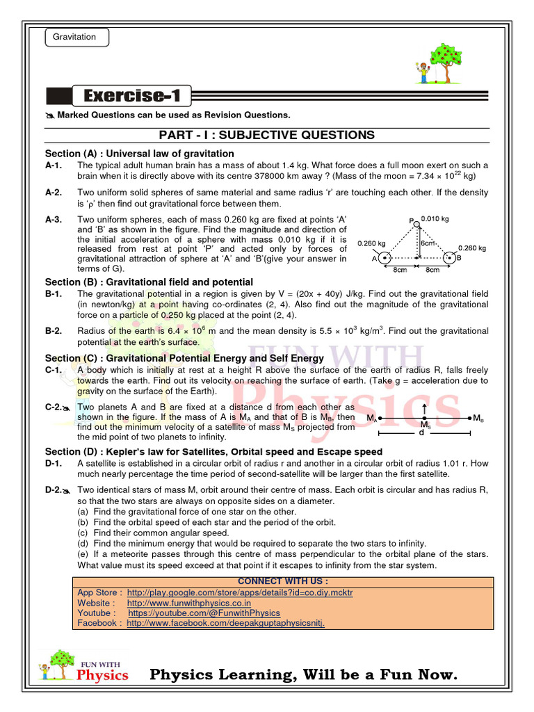 Gravitation 1b520cfa 17cf 4af0 b58c 14d72fccc668 | PDF | Orbit | Mass