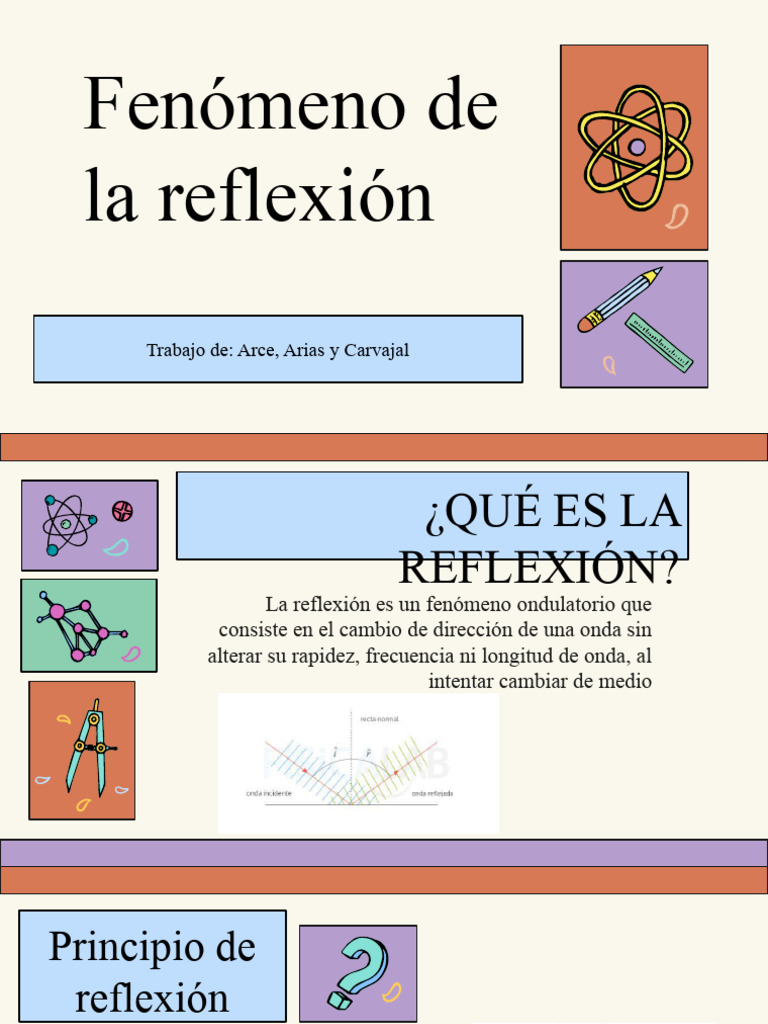Fenómeno de la Reflexión de la Luz | PDF | Espejo | Reflexión (Física)