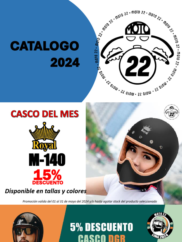 Moto22 Catalogo May24 v2 | PDF | Ingeniería de Edificación | Sólido amorfo