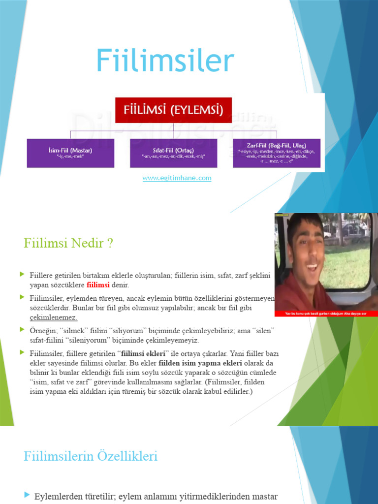 Fiilimsiler | PDF