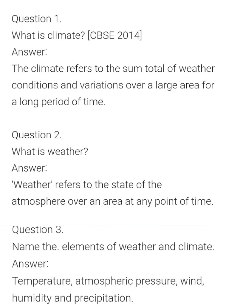Climate Assignment | PDF