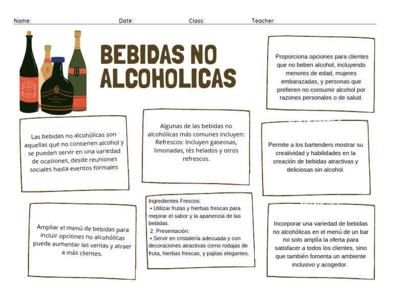 Bebidas No Alcoholicas | PDF | Bebida | Refresco