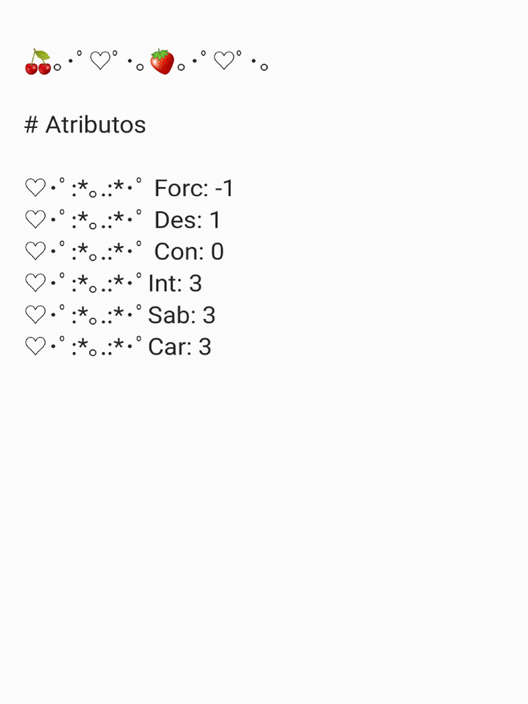 Atributos | PDF