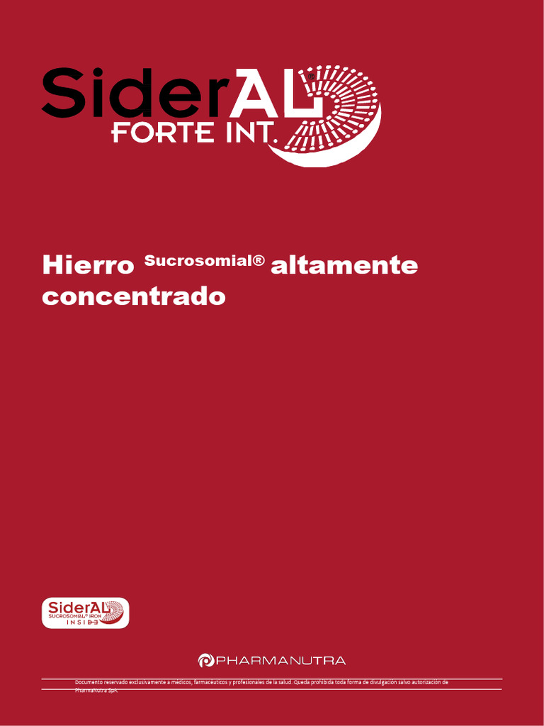 Depliant - Sideral - Forte - Int - LQ Es | PDF