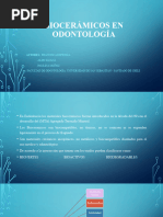 Biocerámicos en Endodoncia: Aplicaciones y Beneficios | PDF