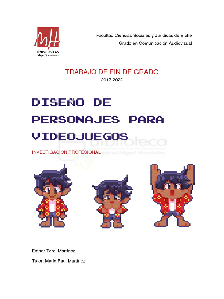 TFG-Terol Martínez, Esther | PDF | Píxel | Nintendo