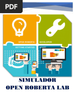 Guía Open Roberta Lab: Uso Básico EV3 | PDF | Simulación | Informática