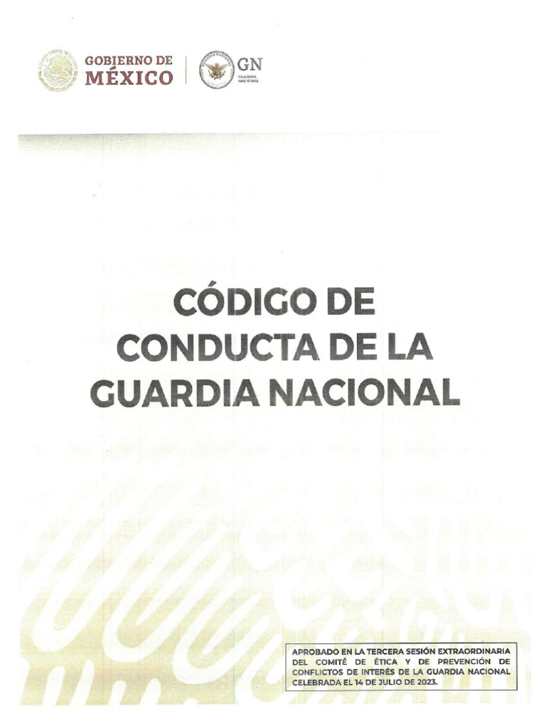 C Digo de Conduca de La GN | PDF