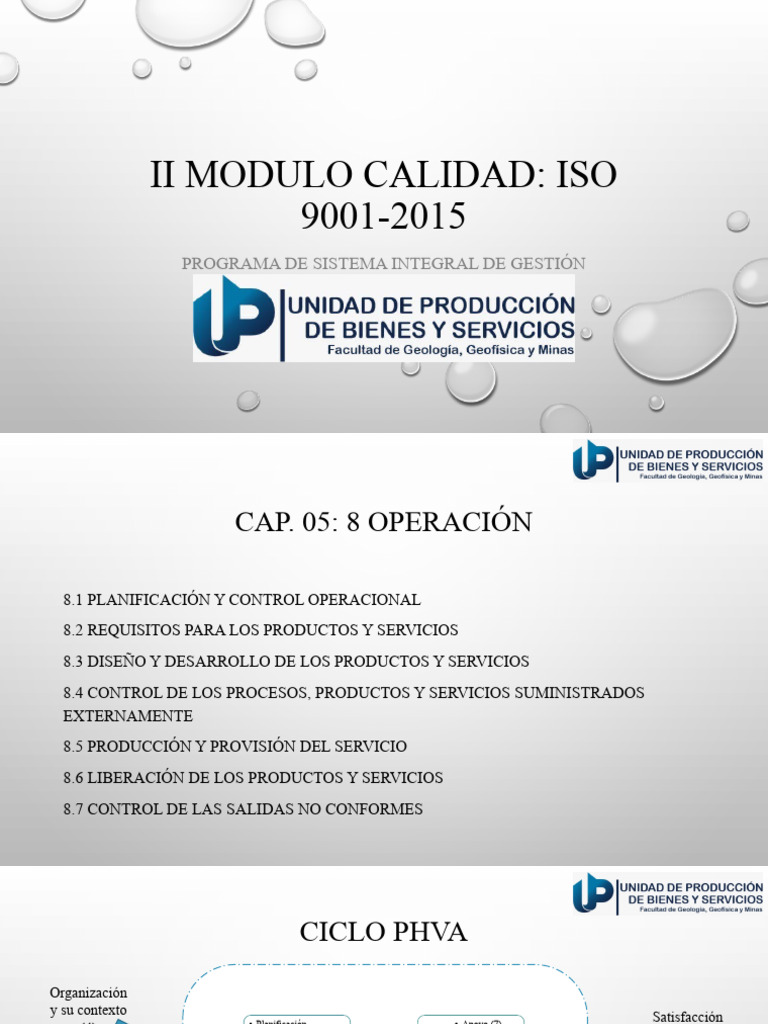 Ii Modulo Calidad Cap 05 Pdf Calidad Comercial Planificación