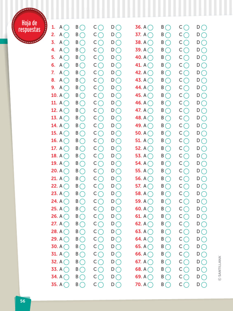 La-Guía-7-Hojas de Respuestas | PDF