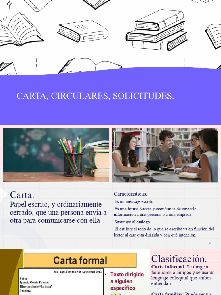 Carta, Circulares, Solicitudes | PDF | Negocios