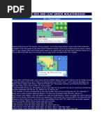 Pokemon Fire Red v514 - TMs Locations | PDF | Pokémon