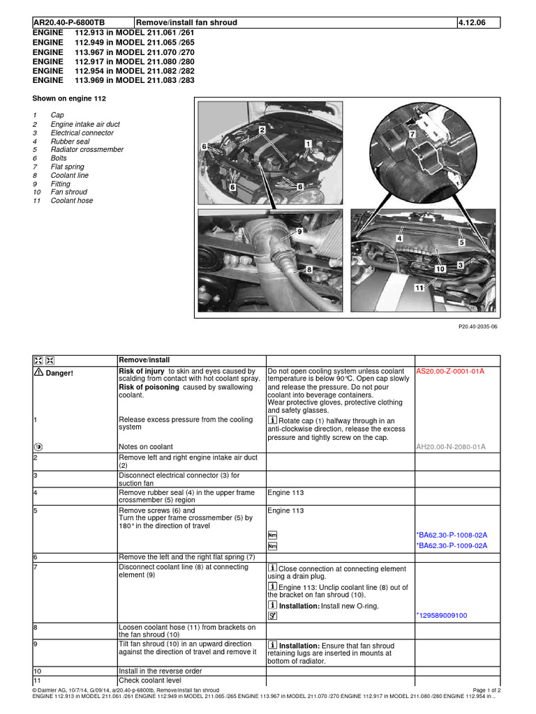 112-113 Fan Shroud | Download Free PDF | Manufactured Goods ...