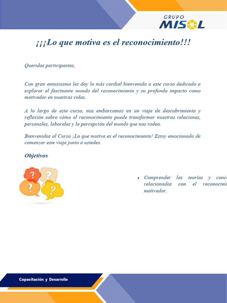 Material Descargable | PDF | Motivación | Motivacional