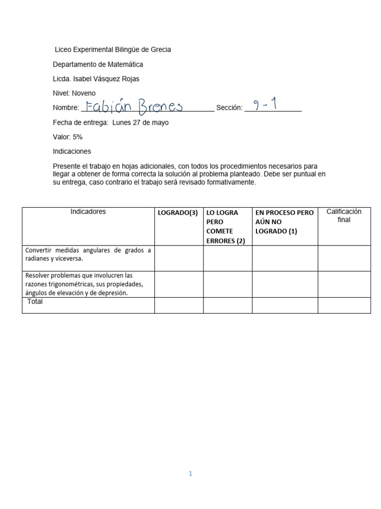 Tarea # 2 Mate | PDF | Rotación | Medida Geométrica