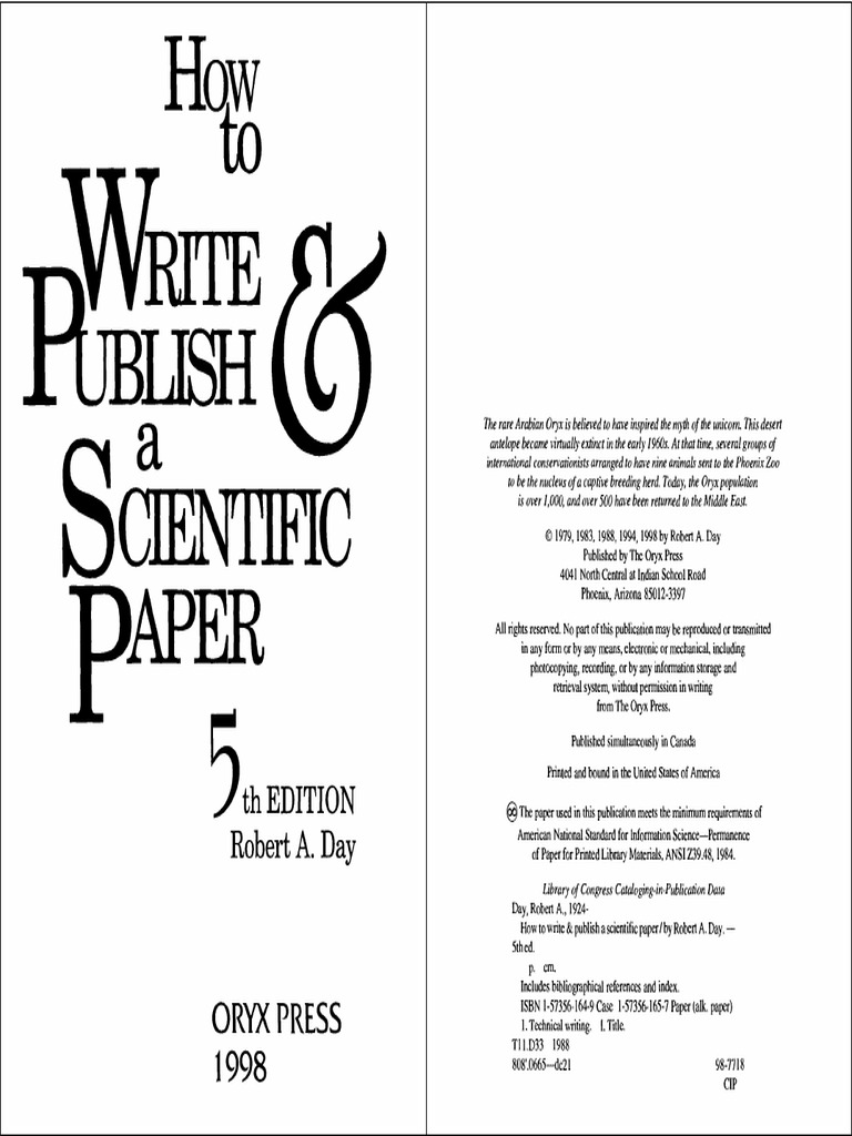 How To Write A Paper | PDF