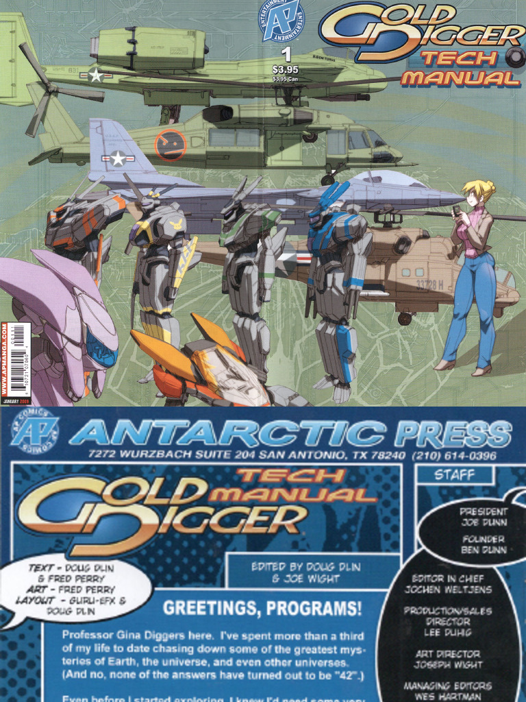 Gold Digger - Tech Manual 01 | PDF