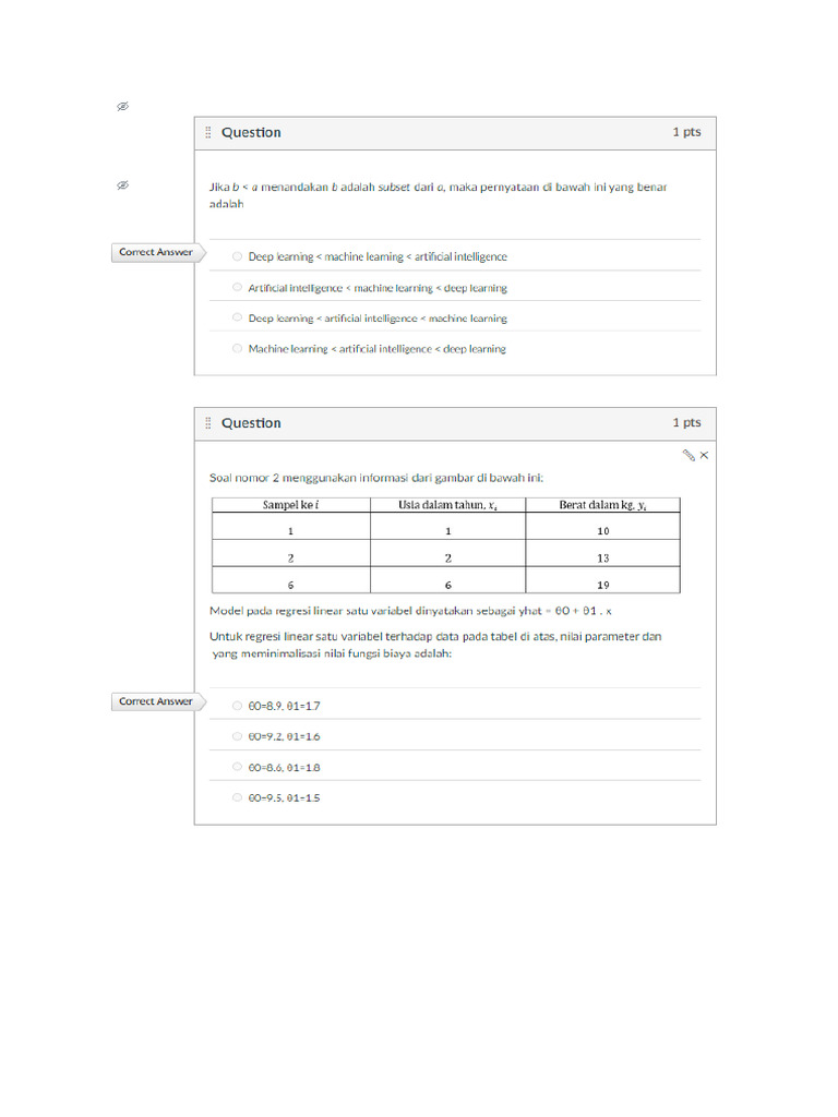 Jawaban Kuis - 2 | PDF