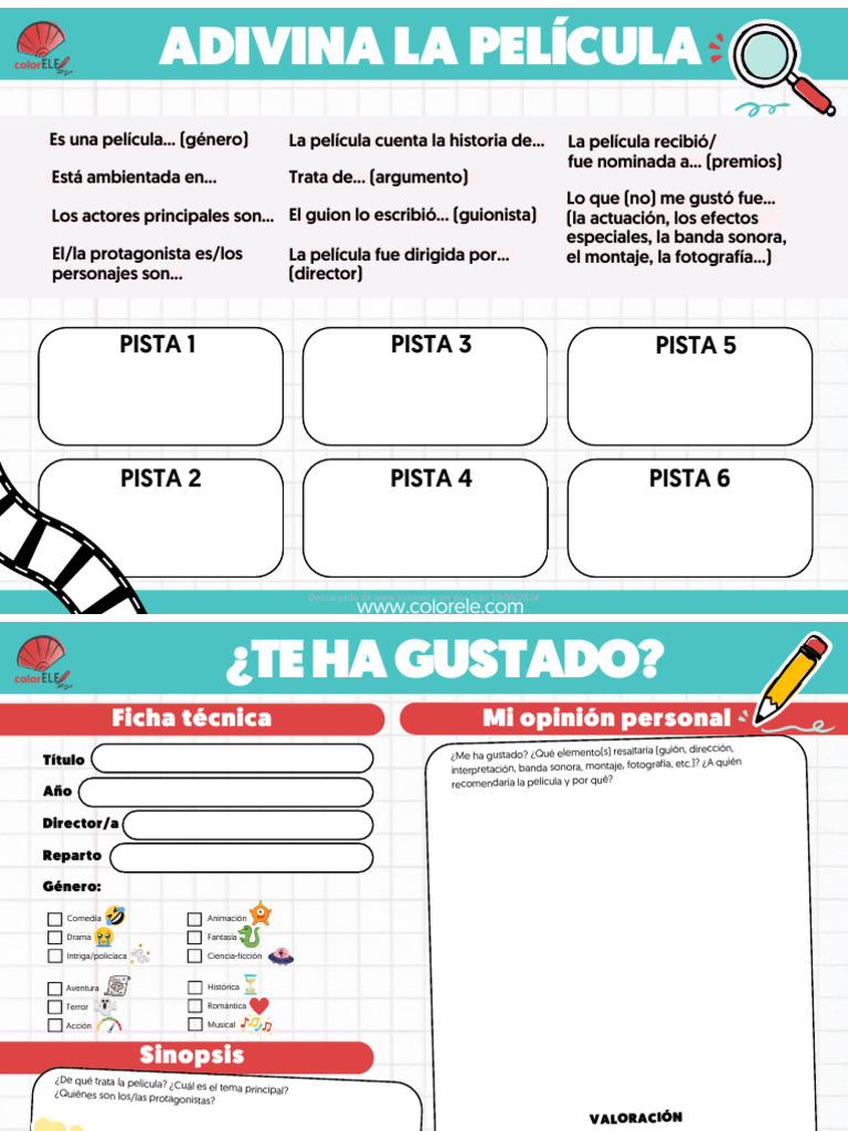 Fichas CINE JJJJJ | PDF