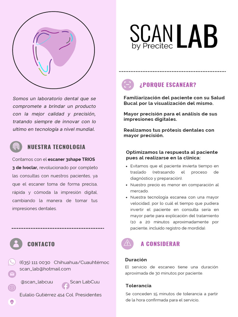 SCAN LAB Doc. Clientes 6 | PDF