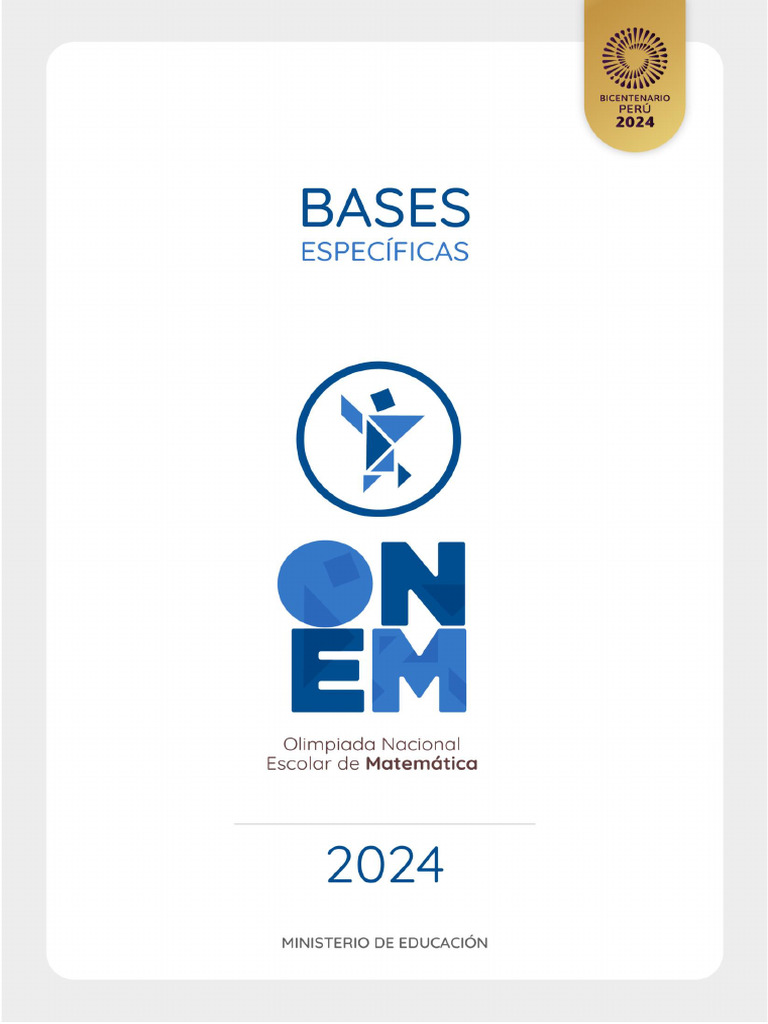 3 BASES ONEM | PDF | Evaluación | Documento de identidad