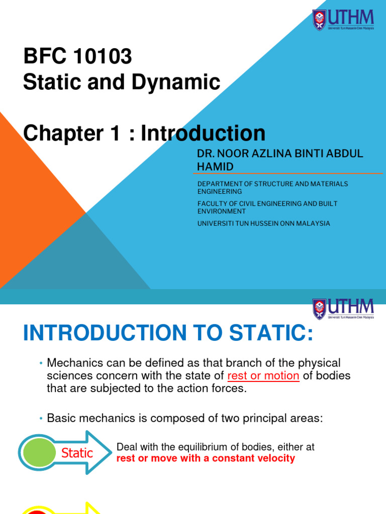 Chapter 1 | PDF | Force | Triangle