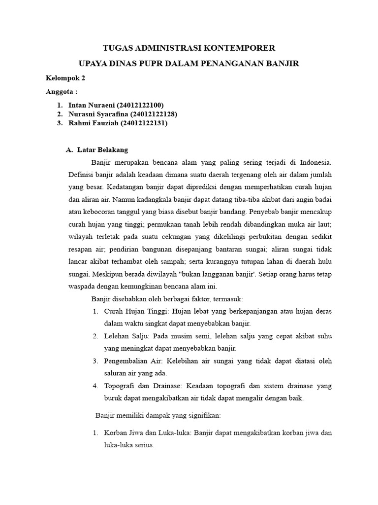Tugas Administrasi Kontemporer Kel 2 | PDF