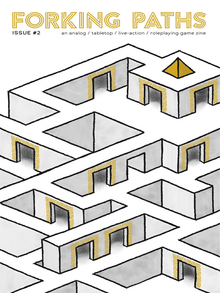 Forking Paths Issue #2 (Color, Single Pages) | PDF | Minotaur | Theseus