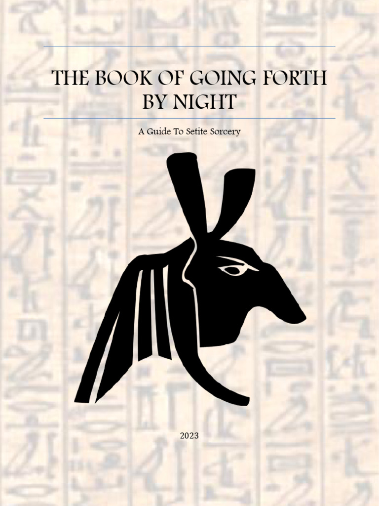 Followers of Set-Setite Sorcery-2023 | PDF | Self Control | Self-Management