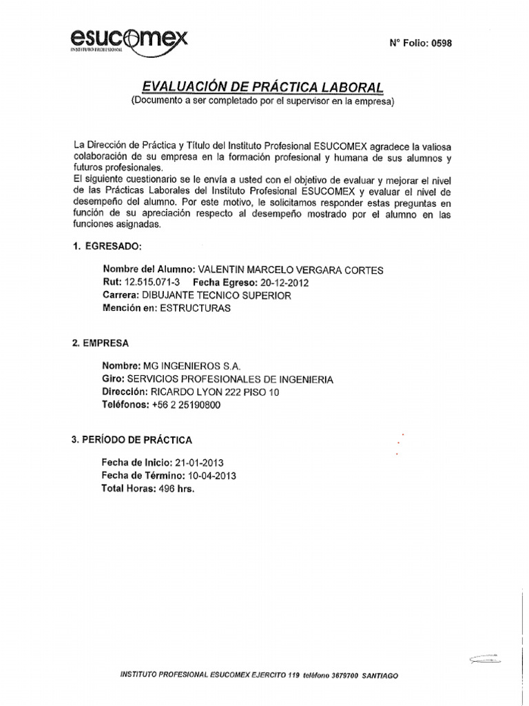 Evaluación Práctica Prof. | PDF