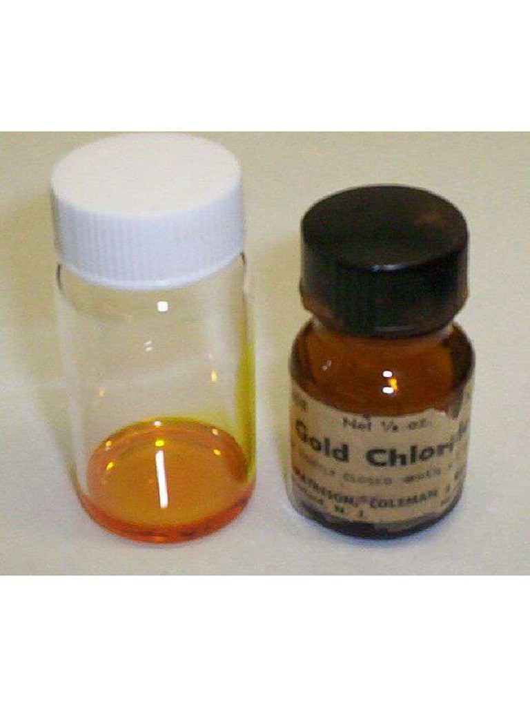 640px-Gold (III) Chloride Solution | PDF