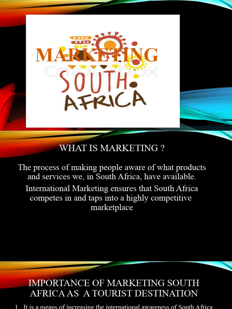Marketing Power Point Presentation | PDF | Tourism | Service Industries