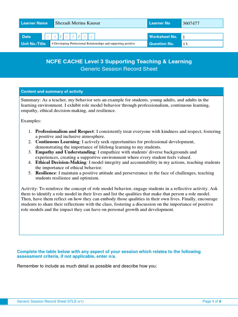 STLS Revised Generic Session Record Sheet Nov 2020 Q 13 1789925 595 ...