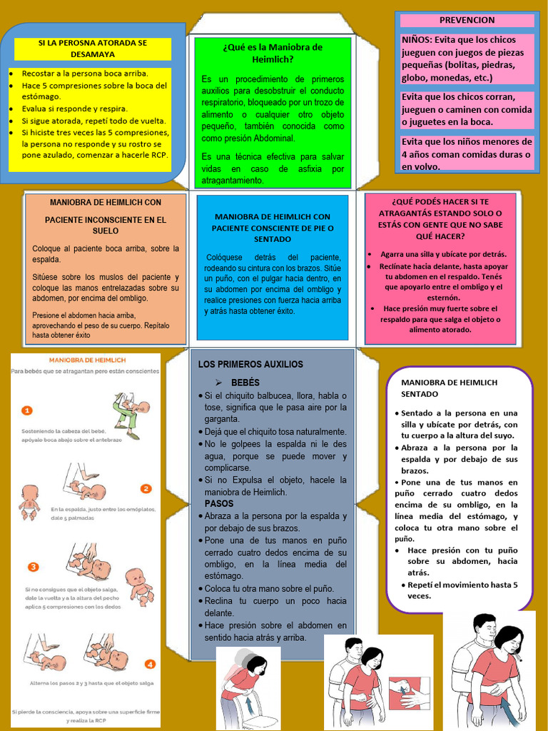 Trabajo Maniobra de Heimlich | Descargar gratis PDF | Primeros auxilios Trabajo Maniobra de Heimlich | Descargar gratis PDF | Primeros auxilios