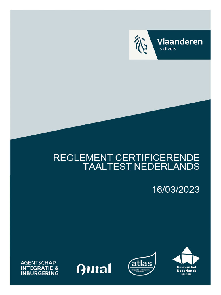 11 - Reglement Certificerende Taaltest | PDF