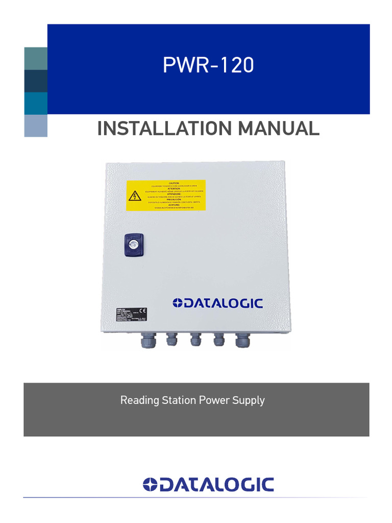 PWR-120 Installation Manual (ENG) | PDF | Power Supply | Electrical ...