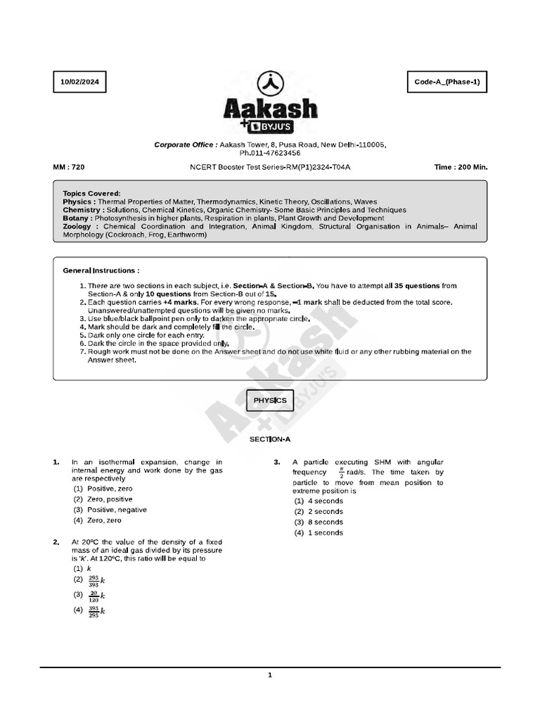 NBTS 04 QP | PDF