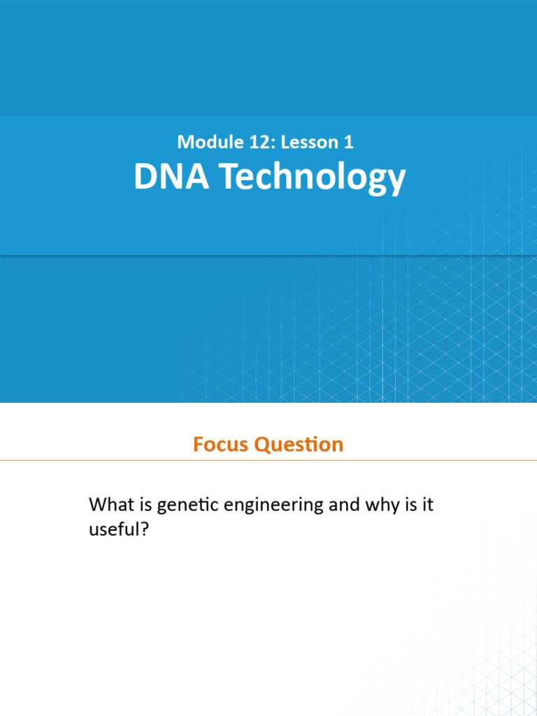Understanding Genetic Engineering Tools | PDF | Molecular Cloning | Dna