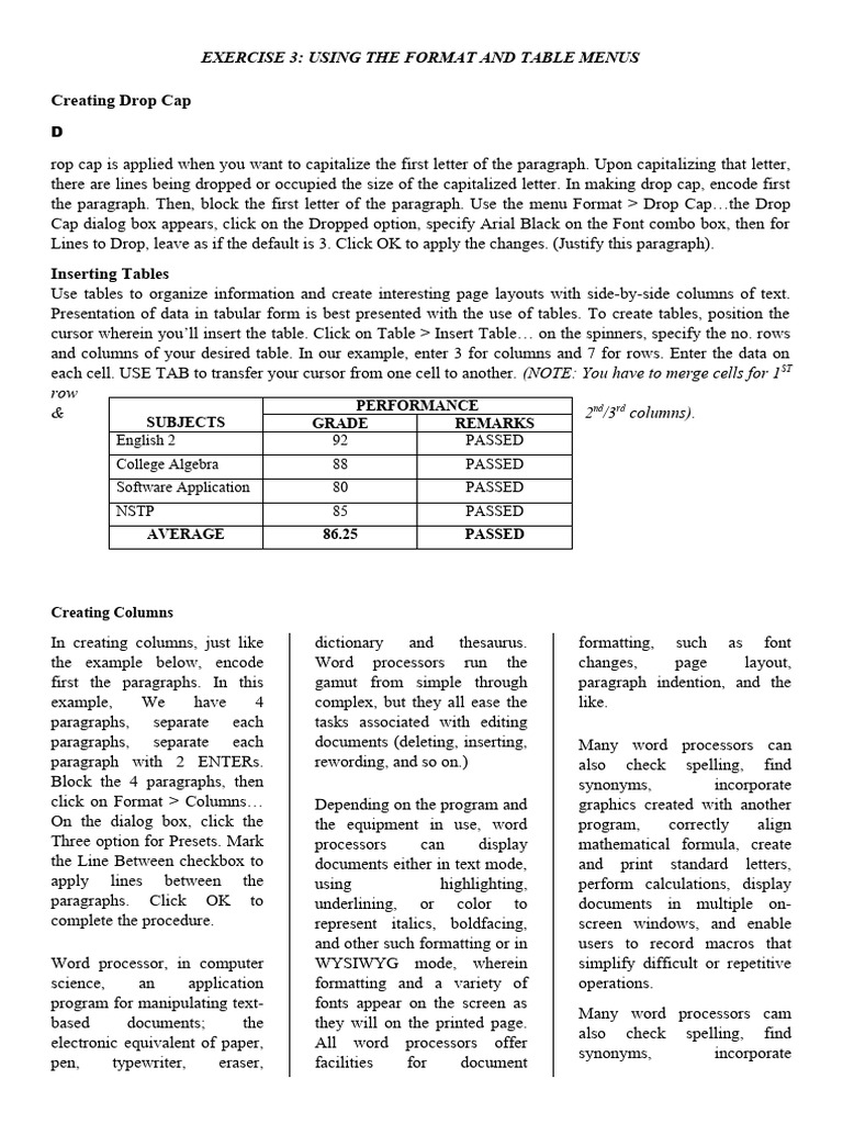 Cristine Joy Ponce Grade 12 Bathala | PDF | Word Processor | Paragraph