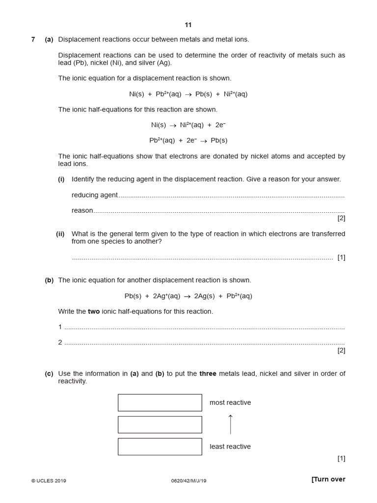 Chem 6 | PDF | Chemical Reactions | Nickel