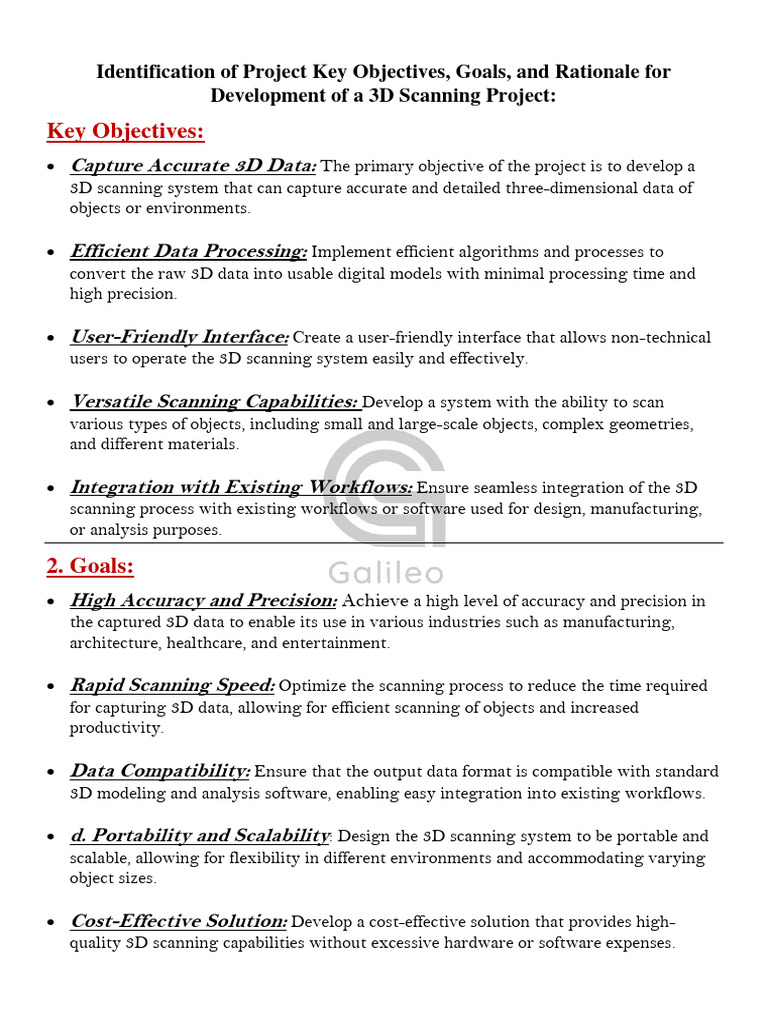 Point 2 Research Project 3D SCAN | PDF | Image Scanner | 3 D Computer ...