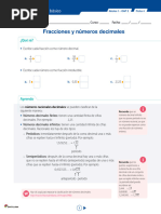 Decimales: Finitos e Infinitos | PDF