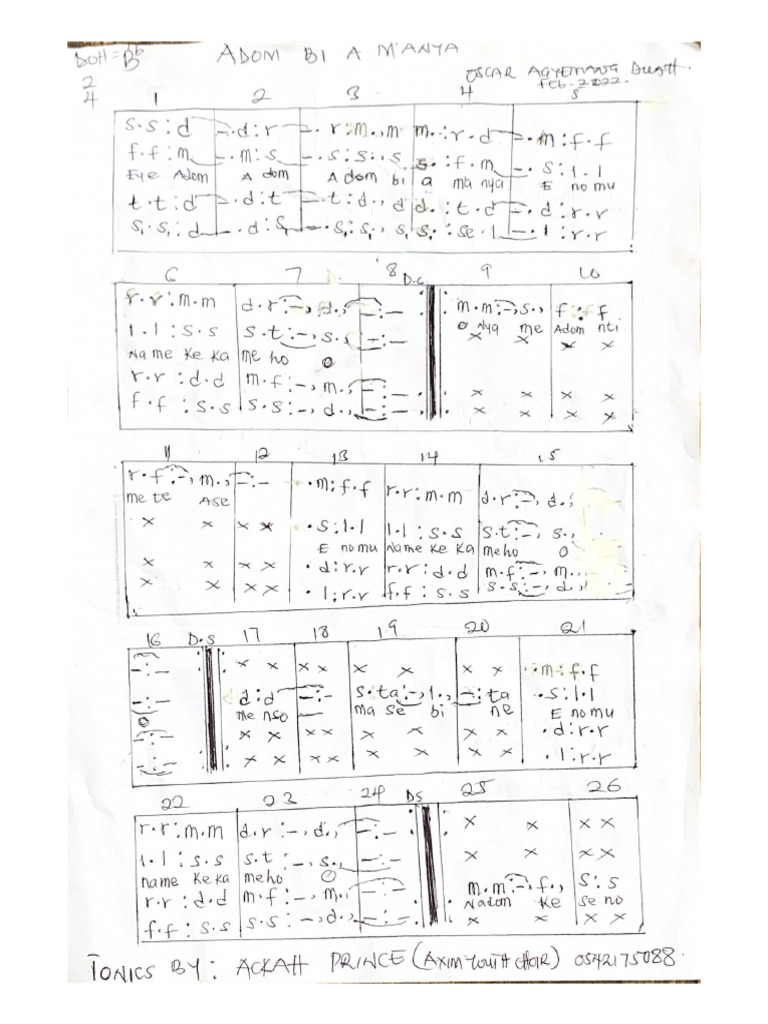 Adom Bi A Manya | PDF