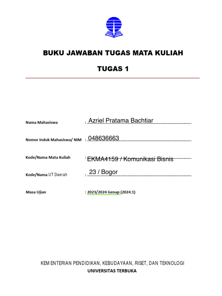 Cover Tgs 2-Digabungkan | PDF