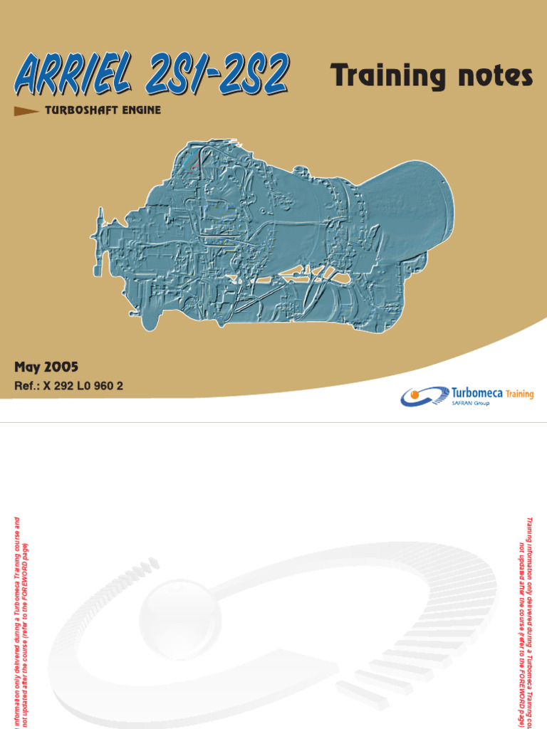 Training Notes Arriel 2s1-2s2 2005-05 | PDF | Fuel Injection | Engines