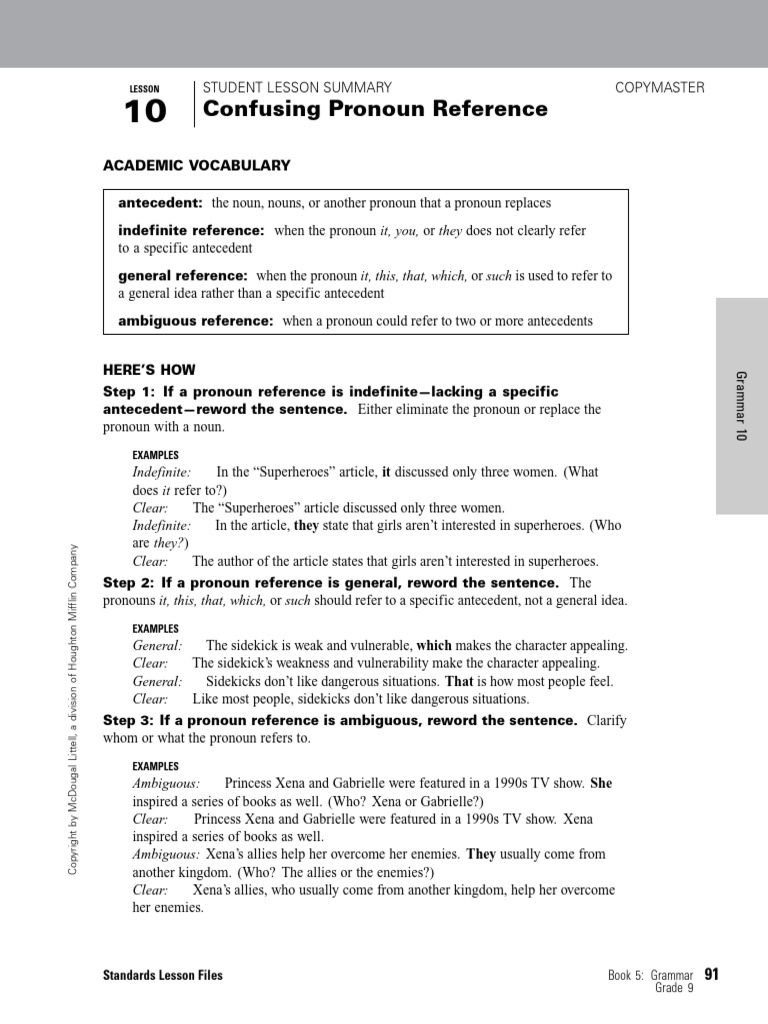 Pronoun Reference in Breif | Download Free PDF | Pronoun | Piracy