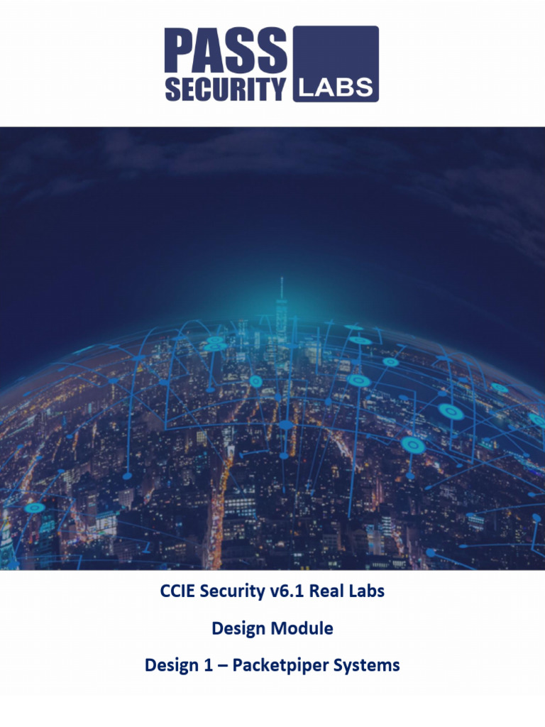 CCIE Security v6.1 Lab Workbook Guide | PDF | Ios | Computing
